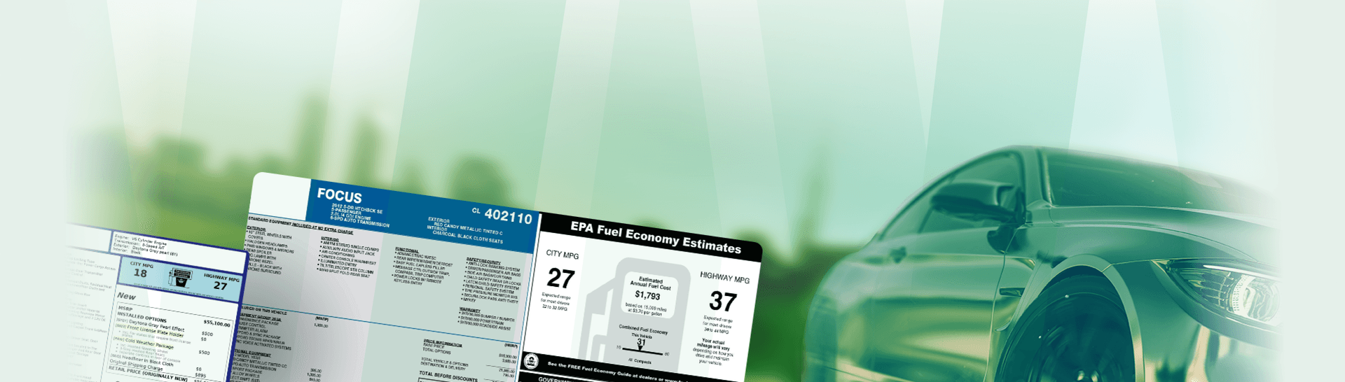 ClearVin - Window Sticker by VIN - Monroney Label Lookup