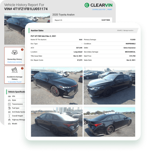 ClearVin - Canada VIN Check - Search VIN Number Canada